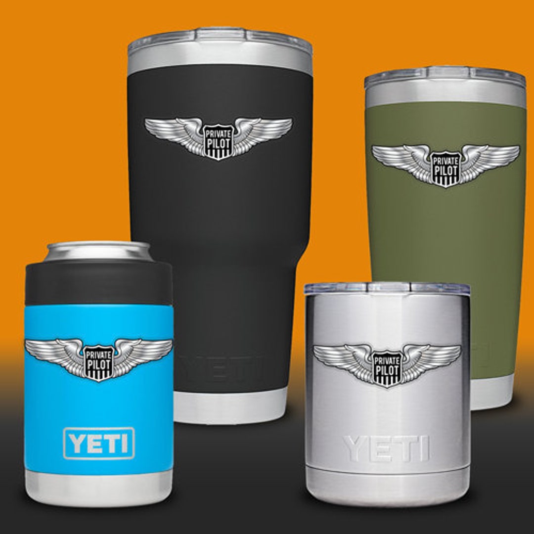 Private Pilot Wings [full Color Decals] PPL License, CFI Instructor ...