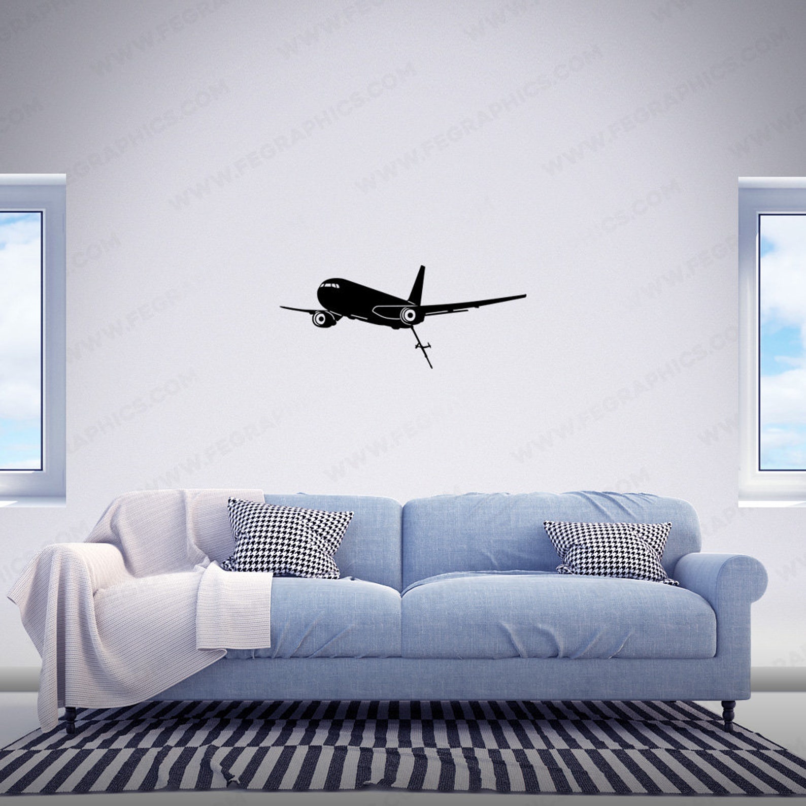 KC-46 Decal [angle 1 Boom Down] KC46 Pegasus Decal, KC46 Pegasus ...