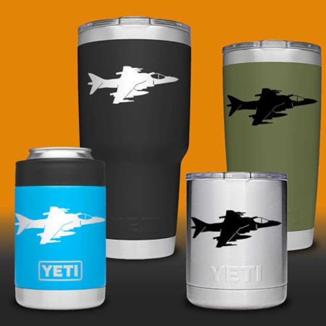 AV-8B Harrier [cup Side 1] AV8B Decal, AV8 Sticker, AV-8B Harrier II ...