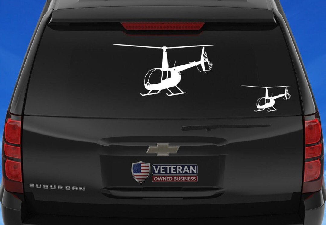 Robinson R44 [angle 1] R44 Raven, Raven II, Robinson Helicopter, Vinyl ...