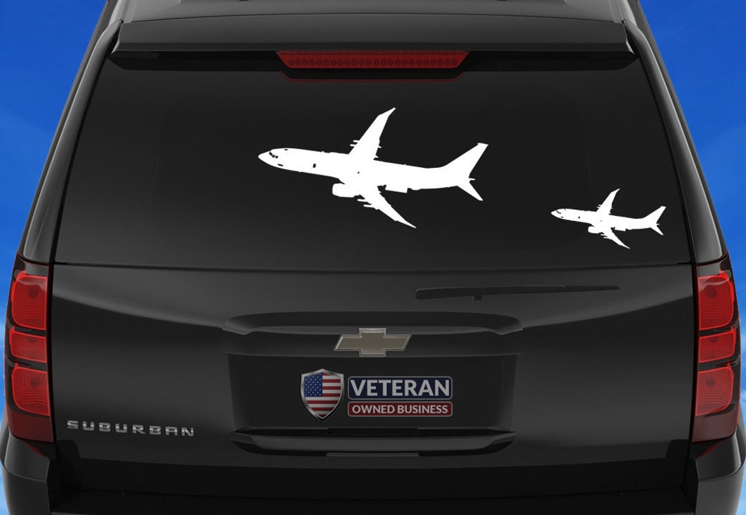 P-8A Poseidon [angle 1] - P8 Poseidon, Vinyl Decal Sticker, P-8, Boeing ...