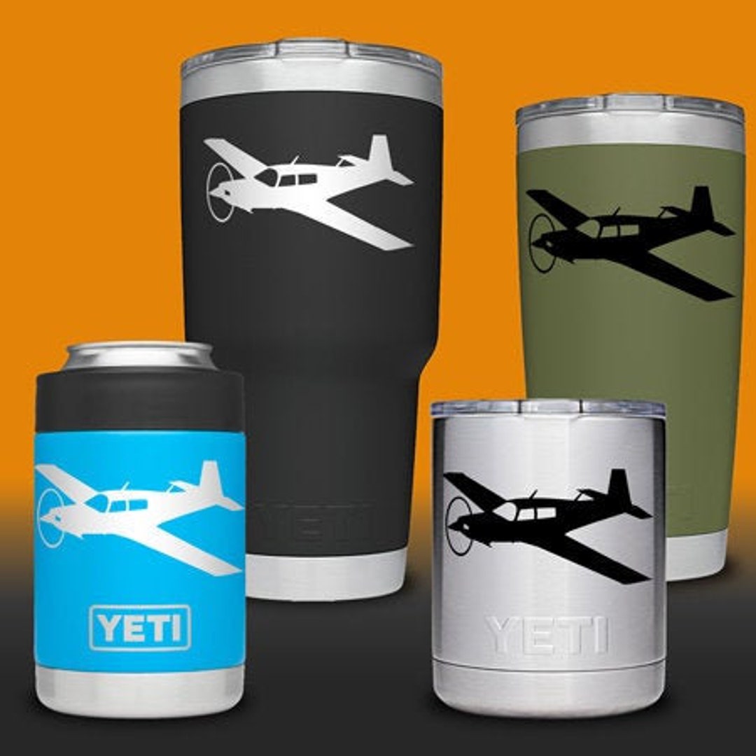 Mooney M20 [angle 1 Cup Decal] Mooney M20 Decal, Mooney M20 Sticker ...