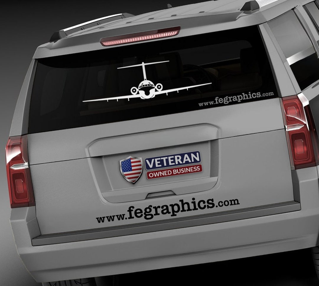 C-9B Skytrain II [US Navy Front] C9B Decal, DC9 Vinyl Decal Sticker ...