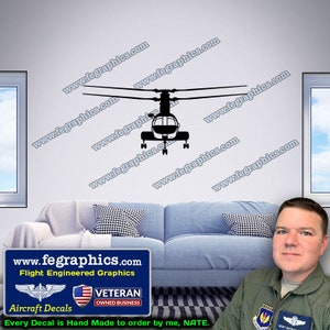 CH-46 [front] CH46 Decal, CH-46 Decal, CH46 Sticker, CH46 Sea Knight ...