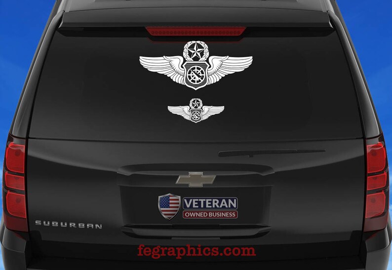 Air Battle Manager Wings (master USAF) - Vinyl Decal / Sticker - Etsy