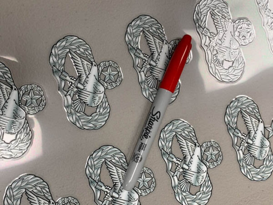 Maintenance Badge Decal (master USAF) Full Color, MX Badge, MX Badge ...