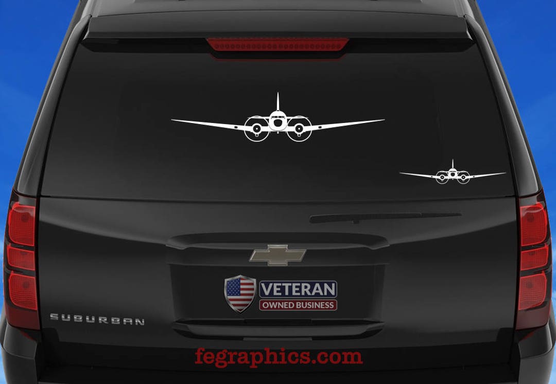 C-47 Decal - Front - C47 Decal / C47 Vinyl Decal / C-47 Vinly Decal ...