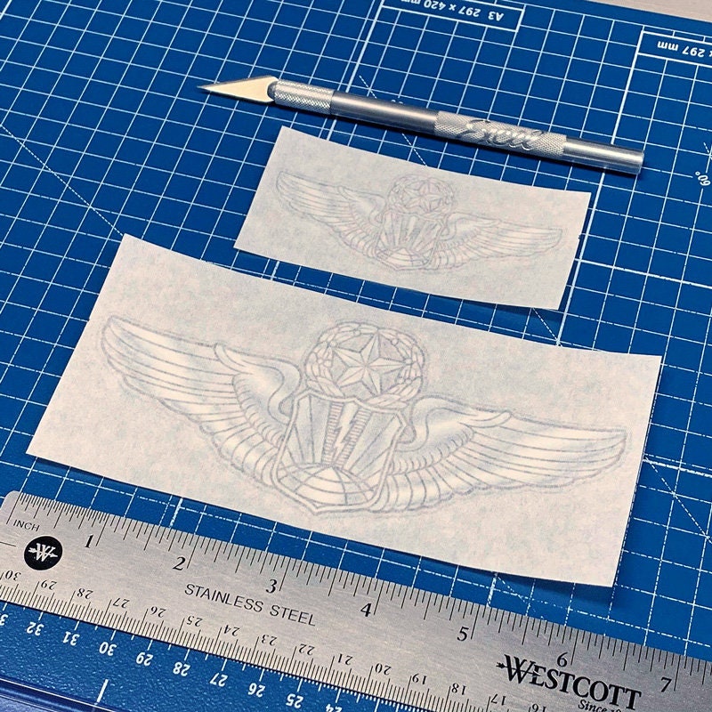RPA Pilot Wings [command Full Color] Remotely Piloted Aircraft Decal ...