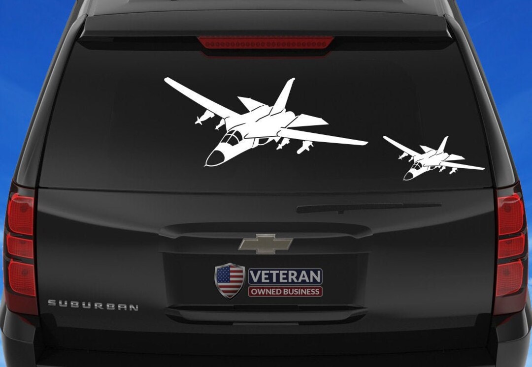 F-111 Aardvark Decal [angle 1] F111 Vinyl Decal, Aardvark Decal, F-111 ...