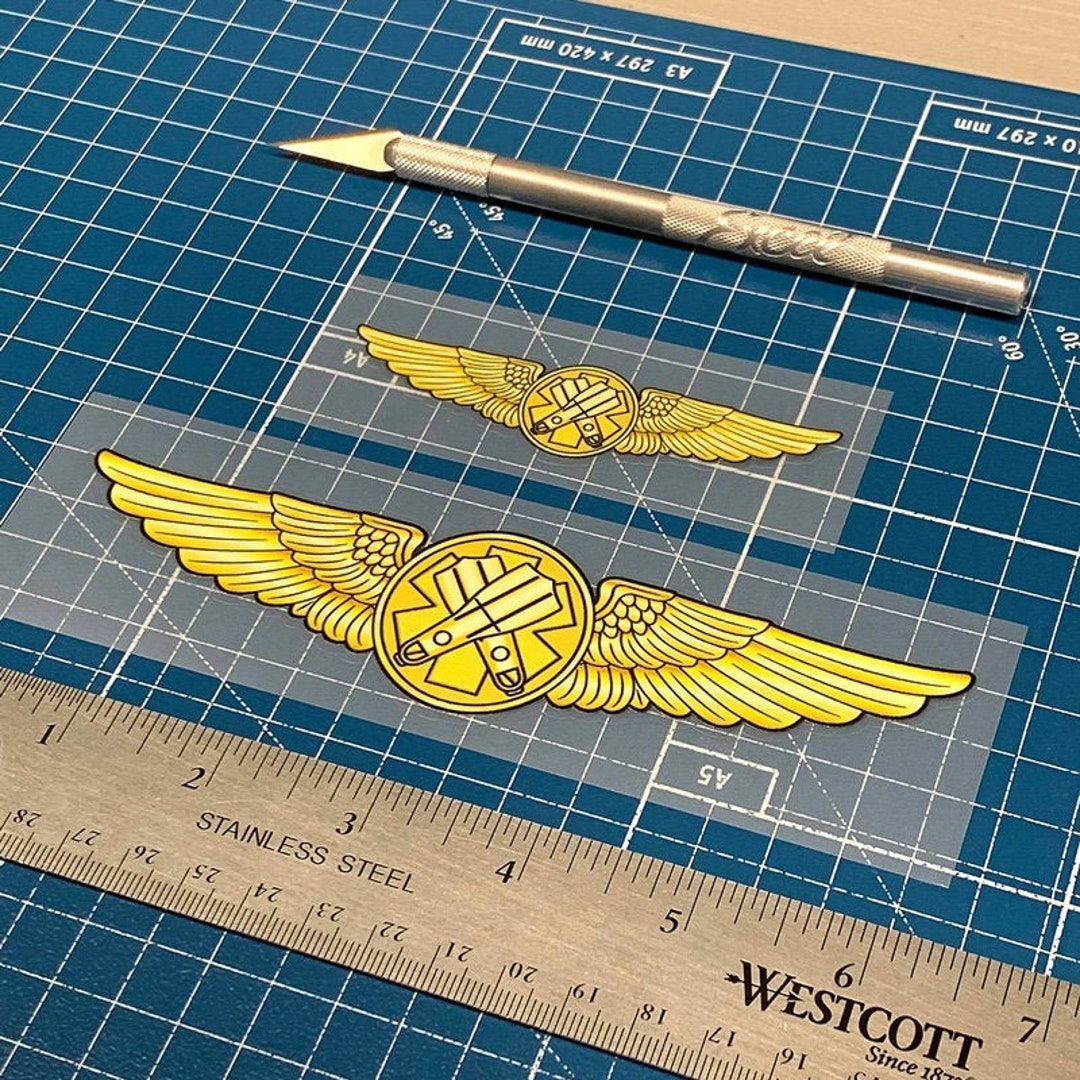 Rescue Swimmer [full Color Wings] Rescue Swimmer Decal, USCG Decal ...