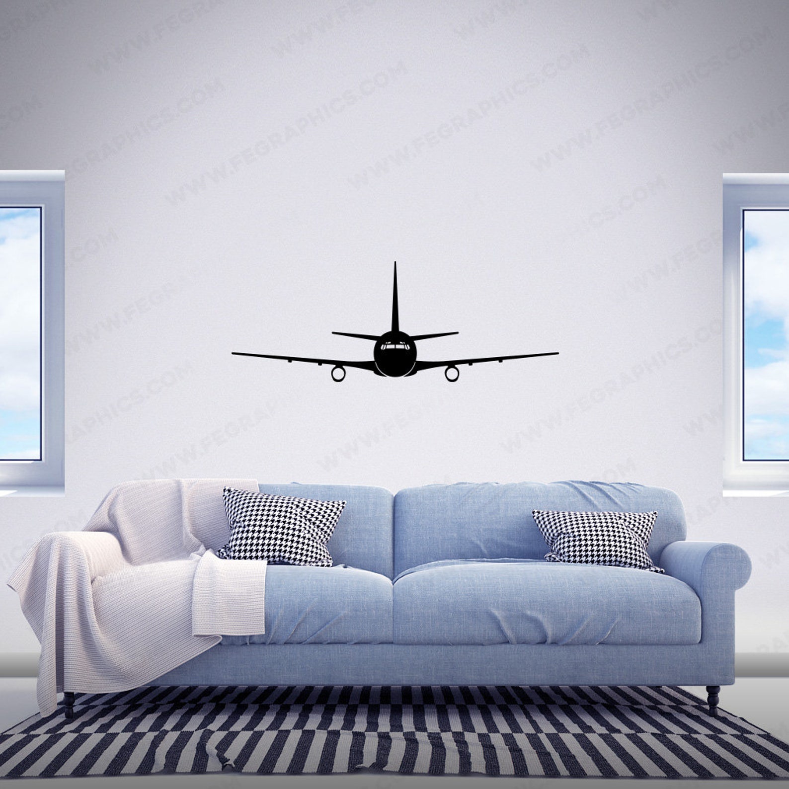 Boeing 737-200 front 737-200 Decal 737-200 Sticker Boeing - Etsy