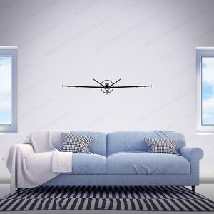 MQ-9 Block 5 [clean Front] Predator B Sticker Decal, General Atomics ...