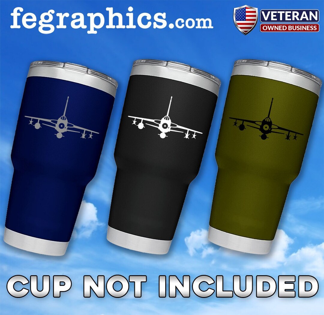 F-105G Wild Weasel [cup Decal] F105G Decal, Thunderchief, AGM78, AGM45 ...