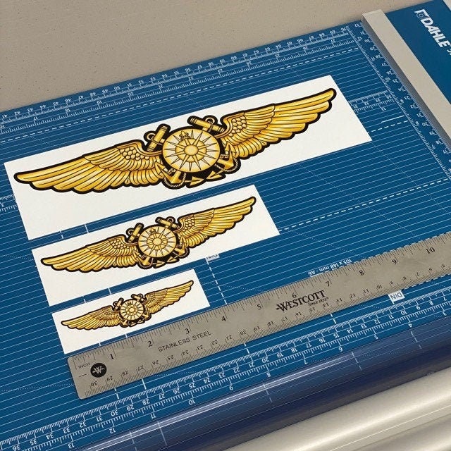 USMC Aerial Navigator Badge [wings] U.S. Marine Aerial Navigator Badge ...