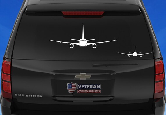 Airbus A318 front Airbus A318 Decal Airbus A318 Sticker - Etsy