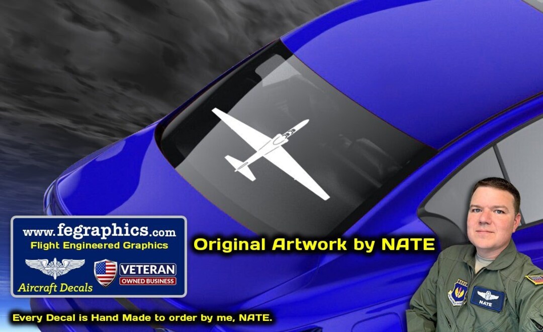 TU-2S Dragon Lady 2 Seat Trainer TOP Lockheed U-2 Dragonlady, Vinyl ...