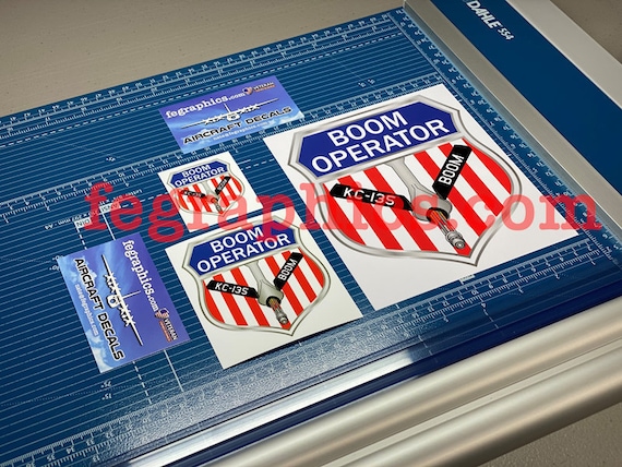 KC-135 Boom Operator patch Decal KC135 Boom Vinyl Decal | Etsy