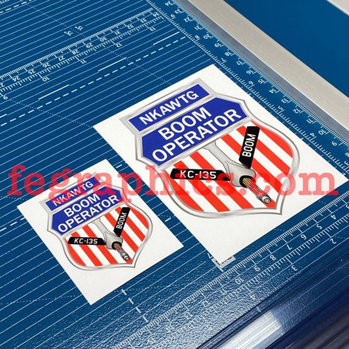 KC-135 NKAWTG Boom Operator Patch Decal KC135 Boom Vinyl | Etsy