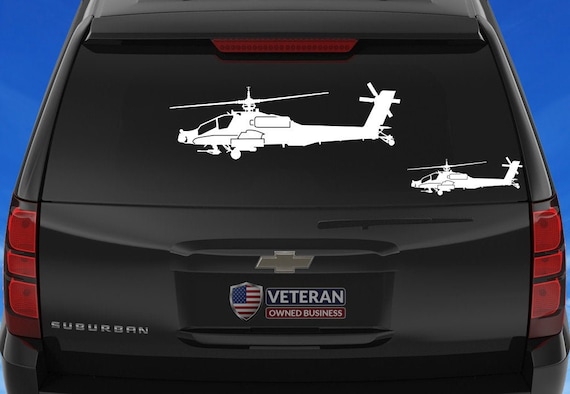 AH-64A Apache side 1 AH64A Apache Decal Boeing AH-64 AH-64 | Etsy