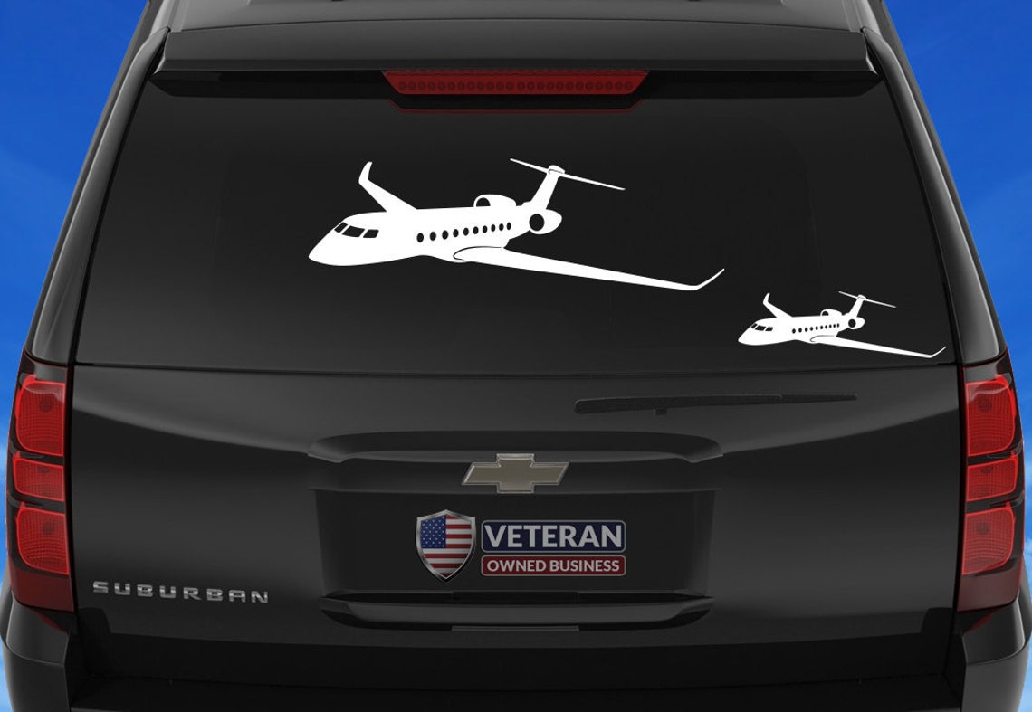 Decal of a Gulfstream G700 Angle 1 G700 fegraphics | Etsy