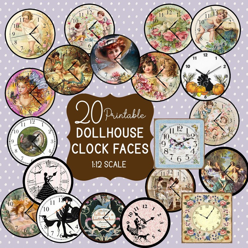 1:12 Dollhouse People - Etsy