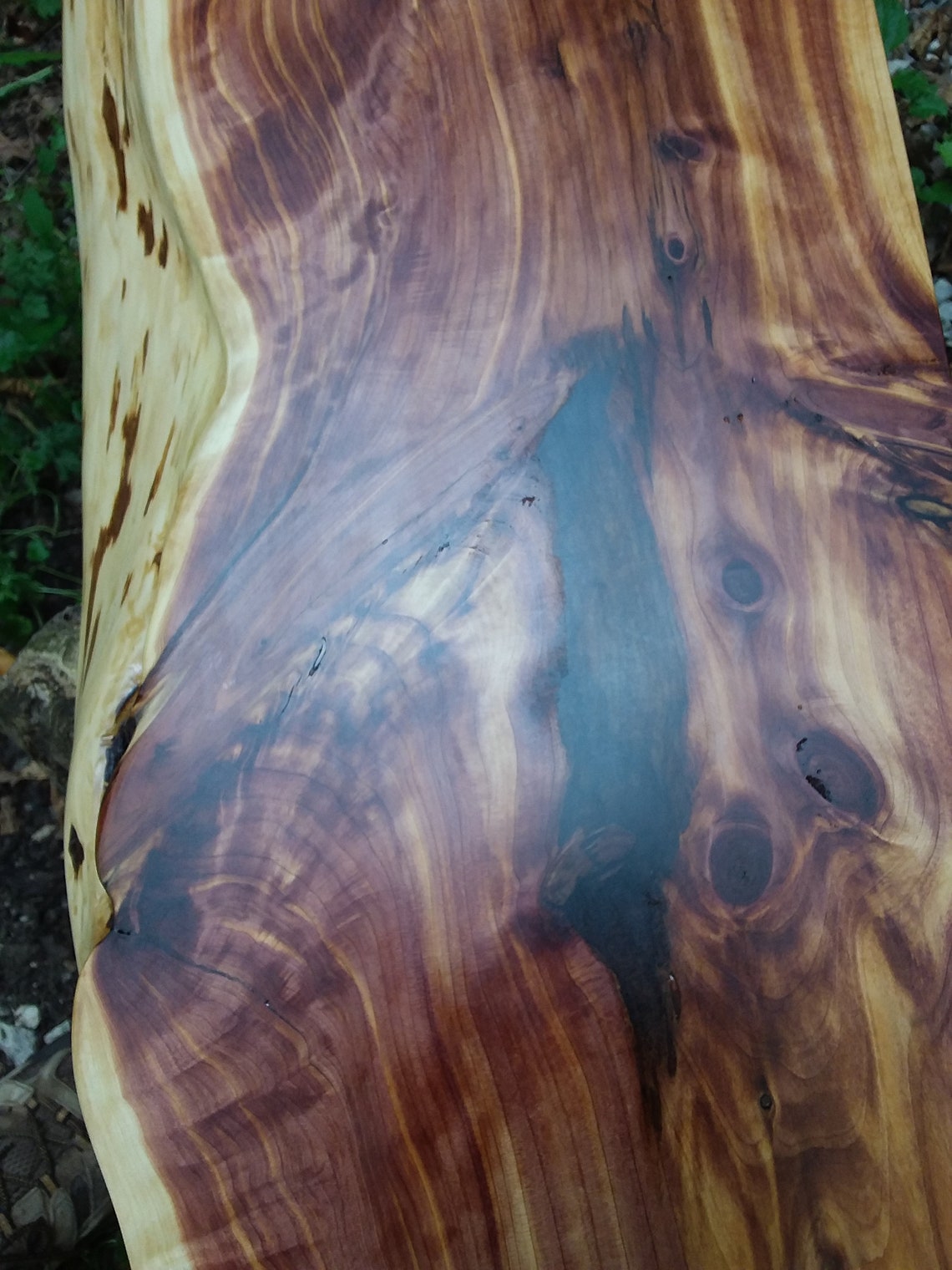 Live Edge Red Cedar Shelf - Etsy