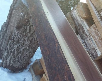 Live Edge Walnut Fireplace Mantle - Etsy