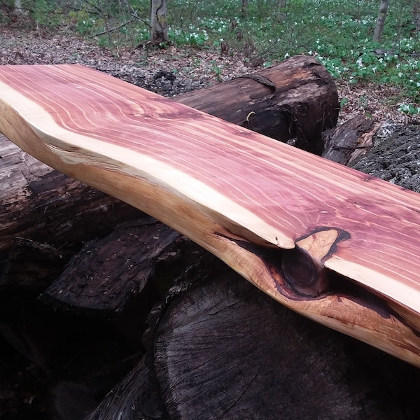 Live Edge Picnic Table Cedar - Etsy