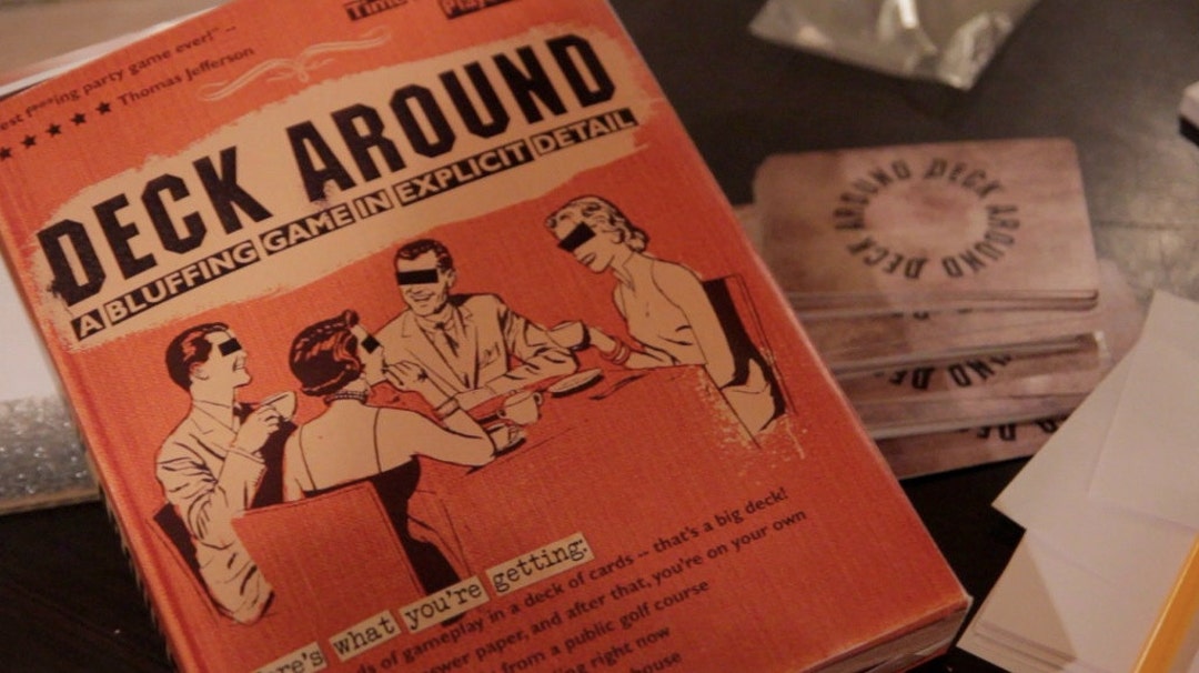 Deck Around -- A Hilarious Adult Party Game About Awkward Slang - Etsy