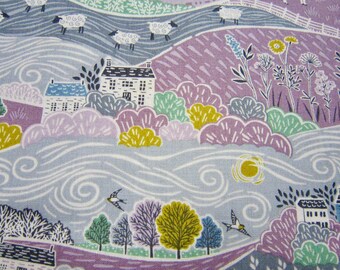 Makower Hedge Fabric - Etsy