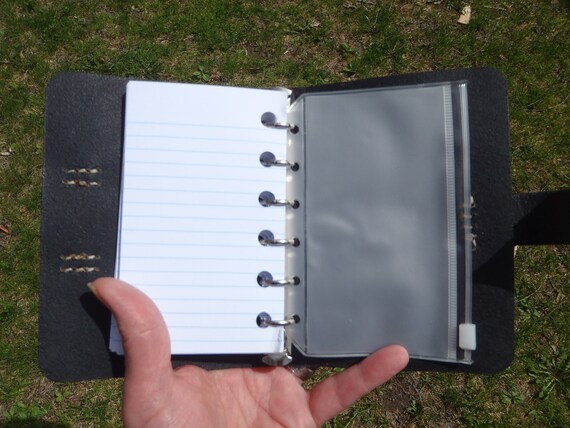 CSherwoodLeather A7 Pocket Organizer Planner Notebook | Etsy