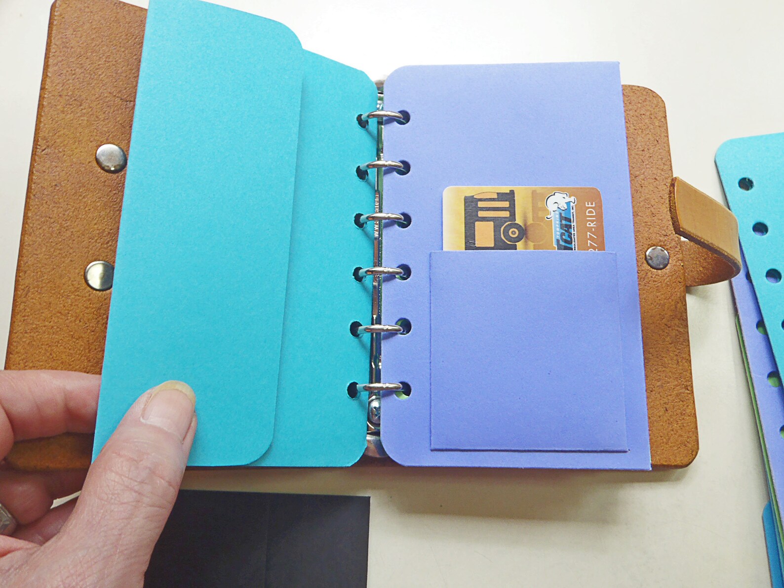 65# Cardstock Insert for A7 Pocket Ringbinder Notebook. Privacy ...