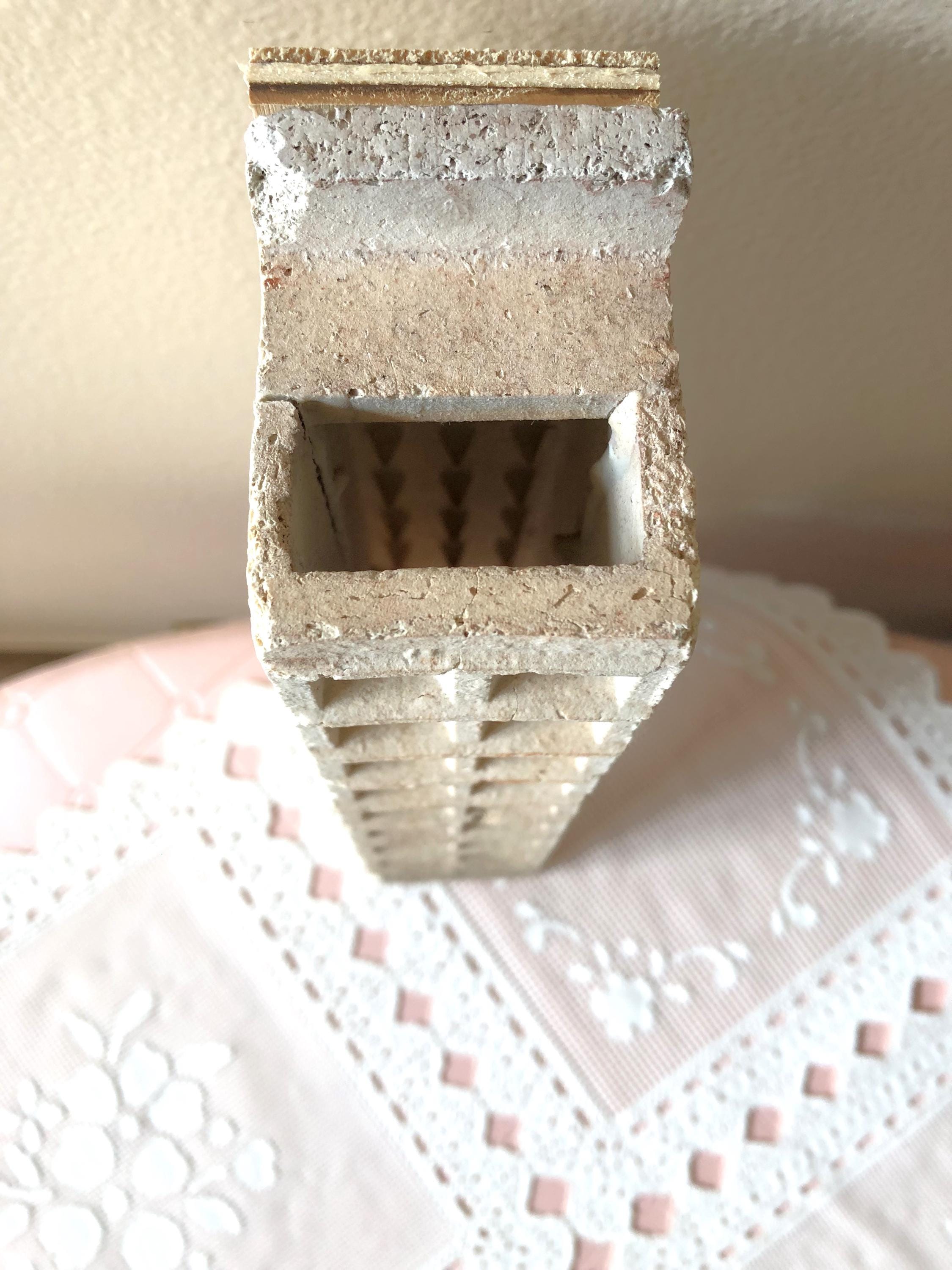 Repurposed Ceramic Radiant Gas Heater Brick Insert Architectural ...
