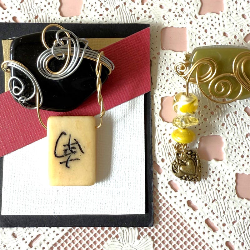 Wire Wrapped Brooch - Etsy