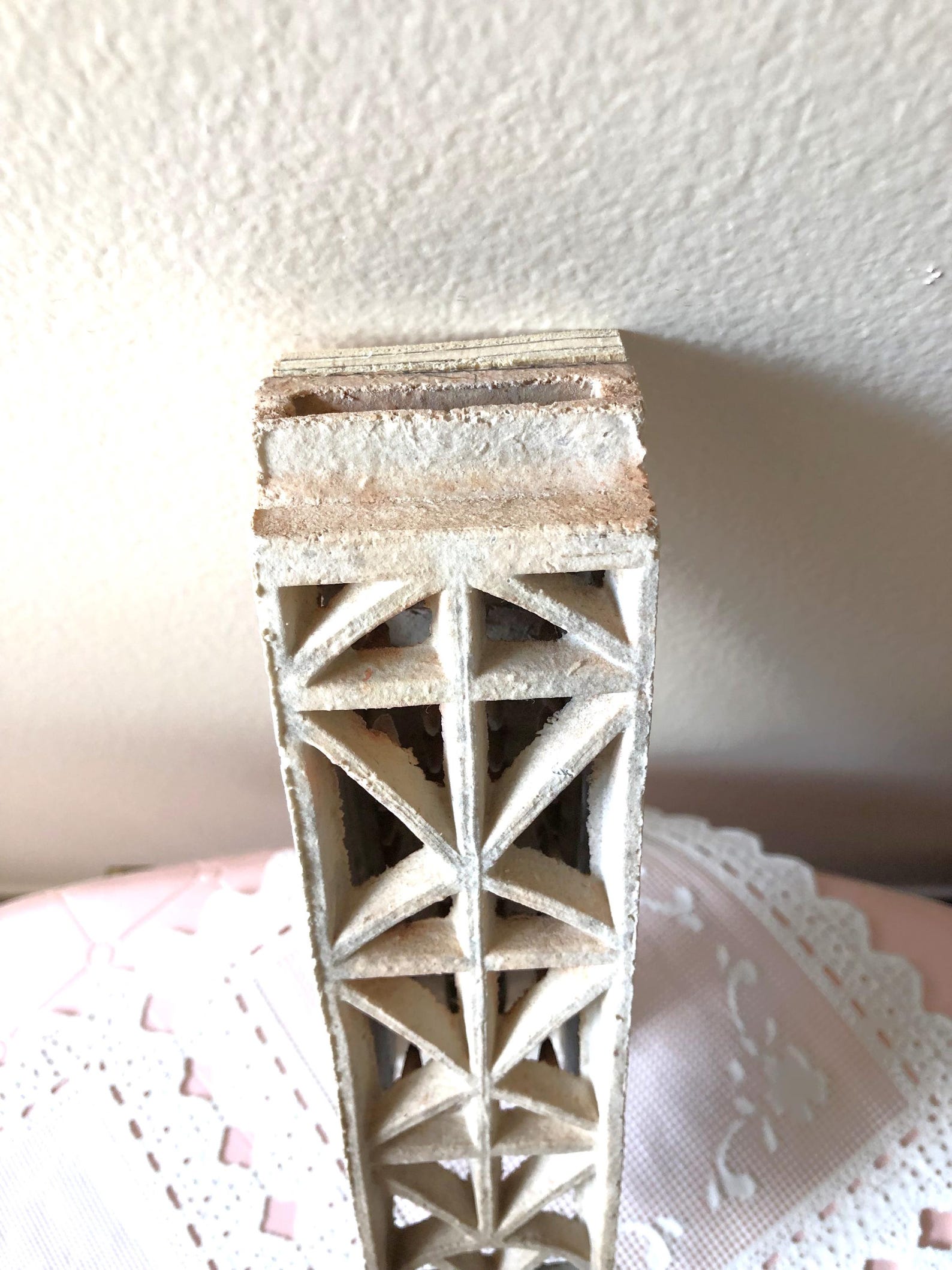 Repurposed Ceramic Radiant Gas Heater Brick Insert Architectural ...