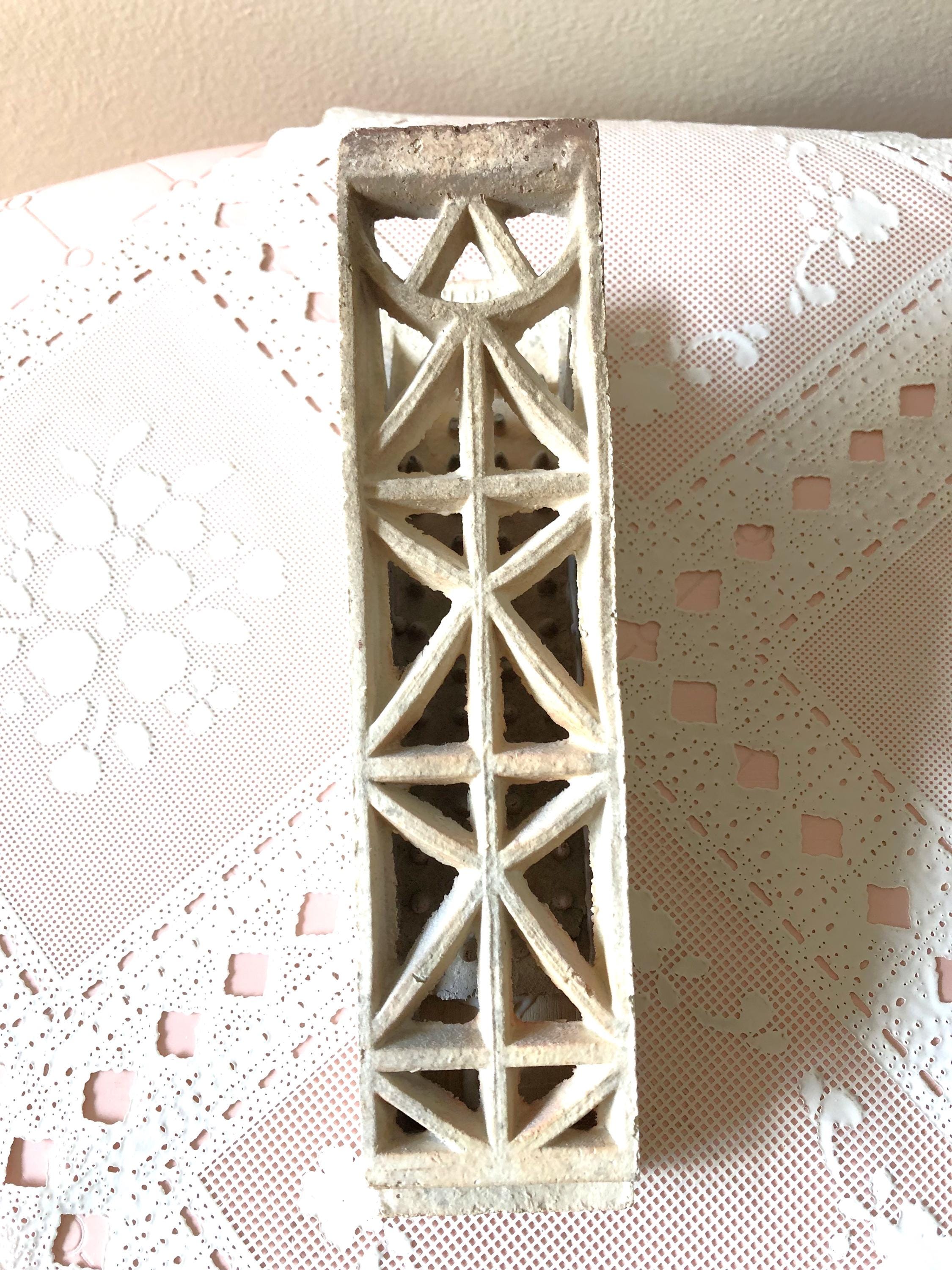 Repurposed Ceramic Radiant Gas Heater Brick Insert Architectural ...