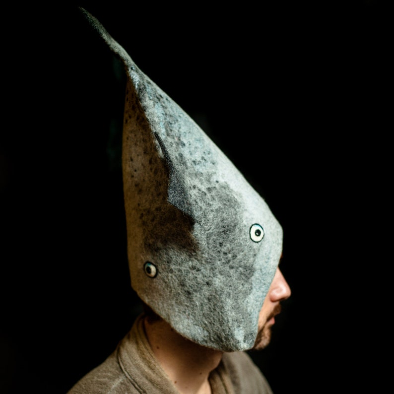 Felted Wool Handcrafted Sauna Hat Hat Salmon Hat Fish - Etsy