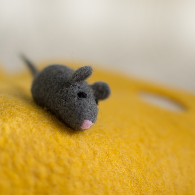 Felted Wool Handcrafted Sauna Hat Cheese and Mouse Handmade - Etsy