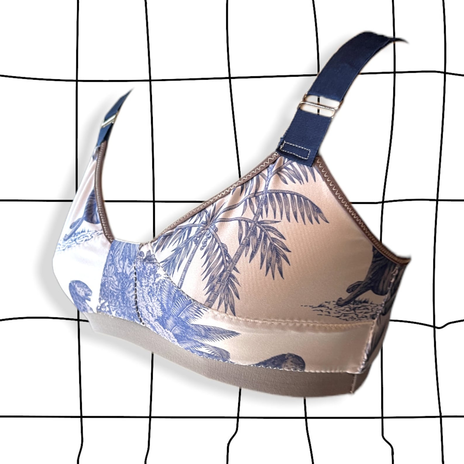 Gusset Bra Digital Sewing Pattern PDF // XS XXL // - Etsy