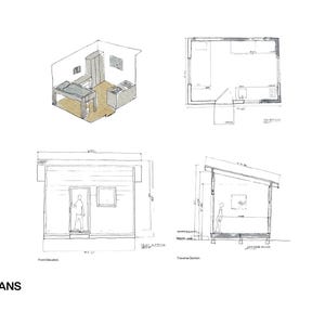 Diy Tiny House Plans Build Your Own 150 Sq Ft Sustainable Home With