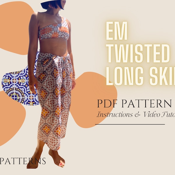 Sarong Sewing Pattern - Etsy