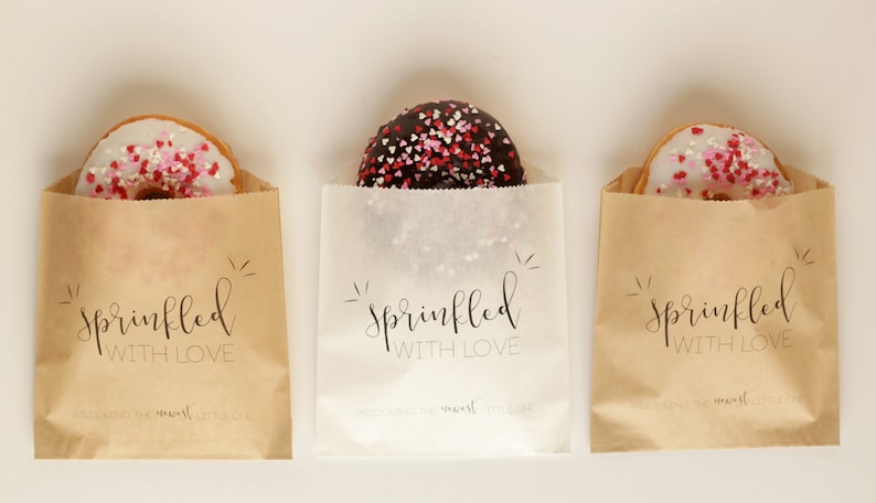 Baby Shower Favors Sprinkled With Love Baby Sprinkle Favor - Etsy