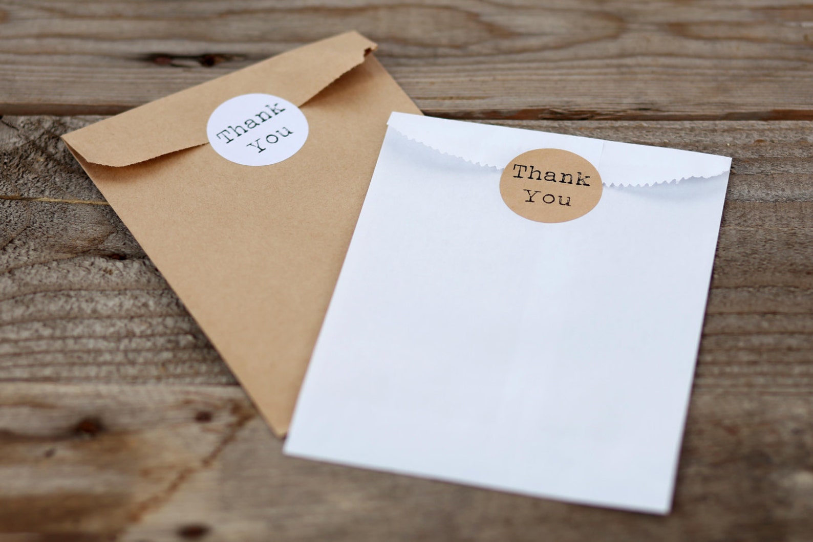 Thank You Stickers - Stickers for Wedding Favors, Jar Labels, Envelope ...