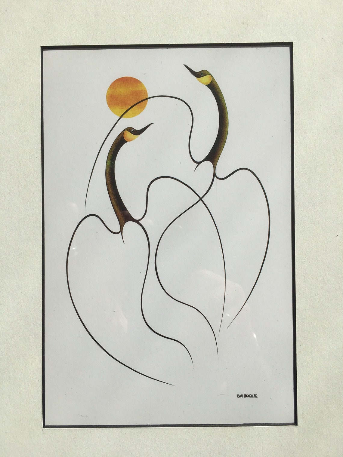 INDIGENOUS Creeartist Isaac Bignell Sun Flight Framed Art - Etsy