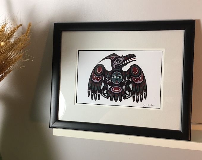 Raven by Joe Wilson, Salish Artist, Native Art, Canadian Artist, Made ...