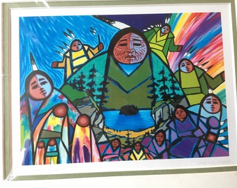 Indigenous Art Print | Etsy