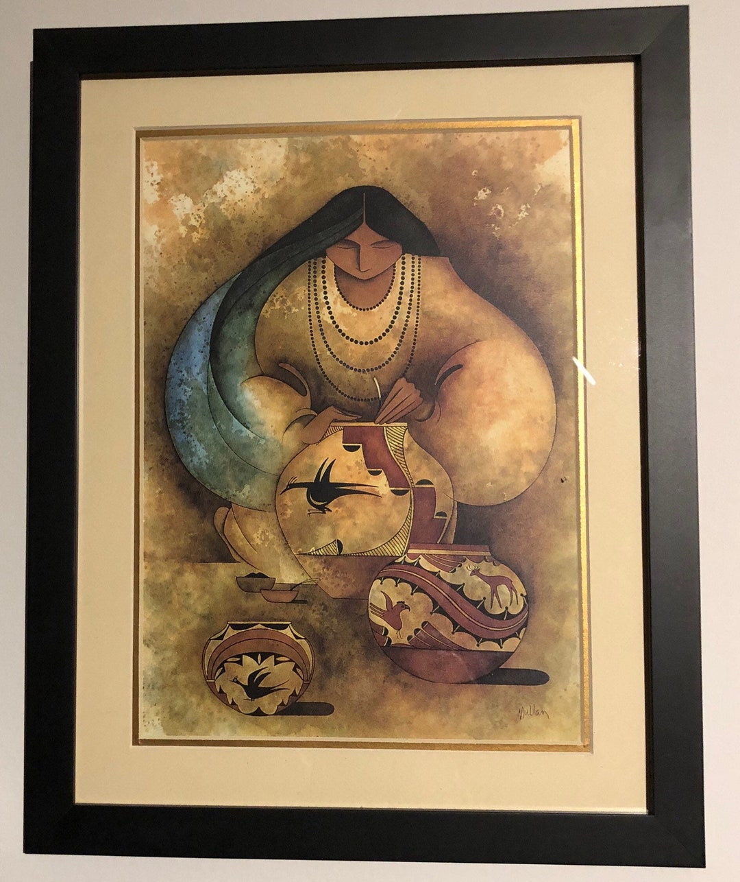 Mullan - Digital Print - FRAMED - Native Artist - Etsy