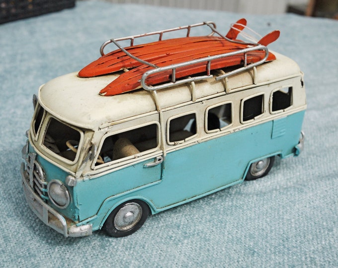 Classic Split Window Hippy Surf Bus Ornamental Wagen - Etsy