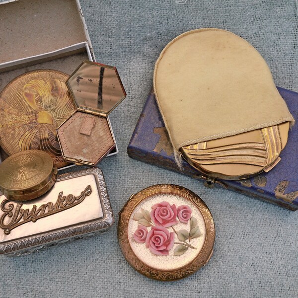 Antique Compacts - Etsy