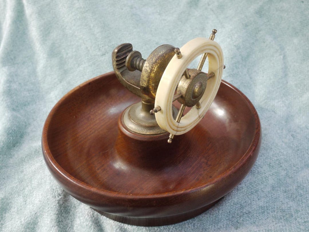 Vintage Ships Wheel Novelty Nut Cracker Ornate - Etsy